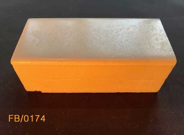 Foam Block. 120mm x 55mm x 40mm With cortical wall & cancellous foam ...